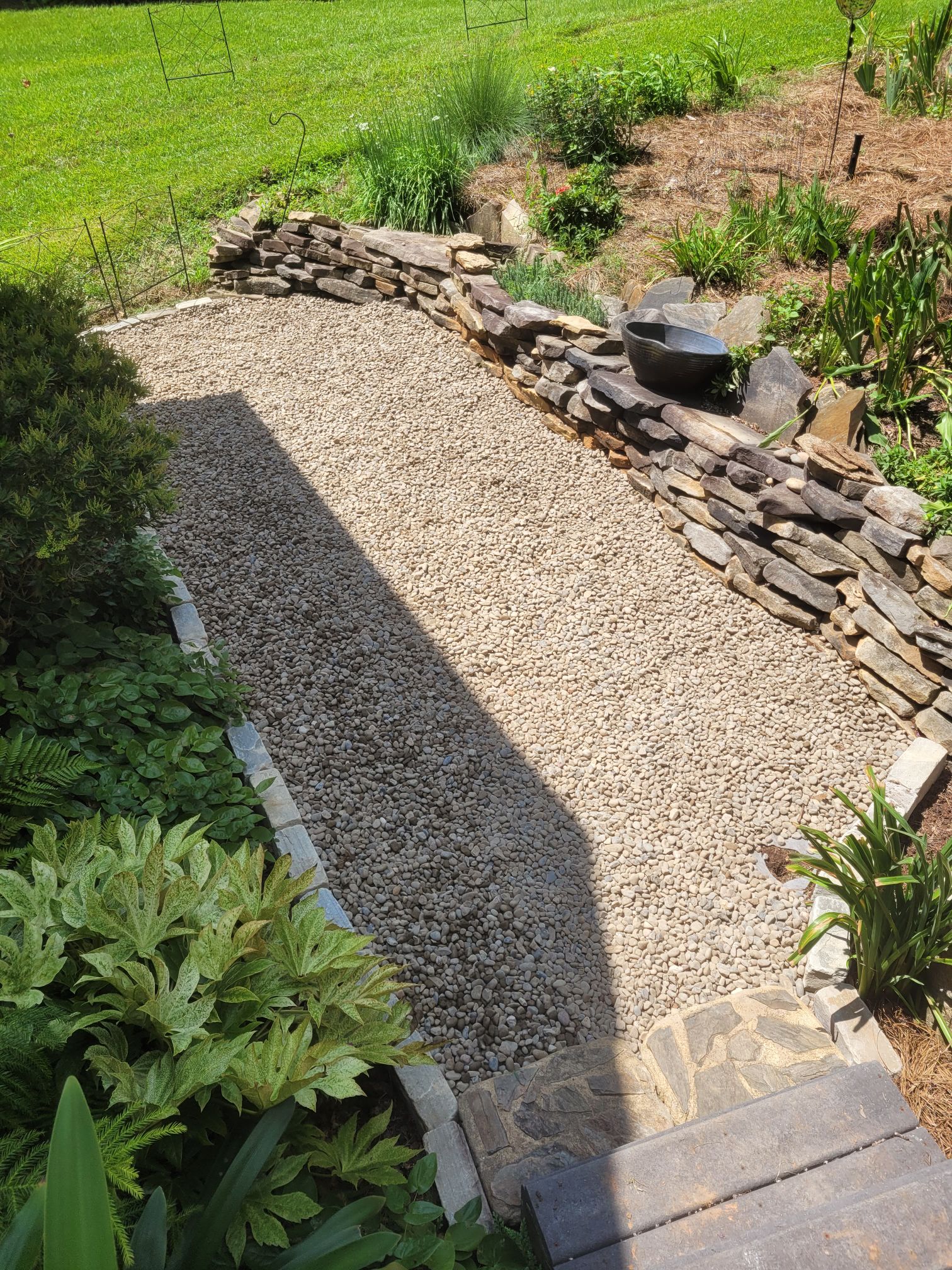 The Perfect Pebble Patio – floweralley